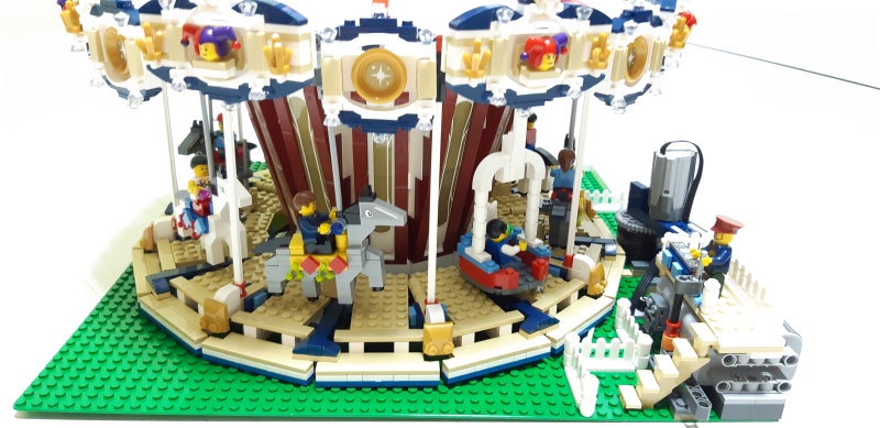 [레핀] 15013A 크리에이터 그랜드 회전목마 리뷰 : 네이버 블로그