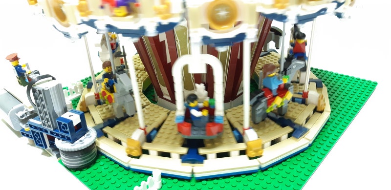 [레핀] 15013A 크리에이터 그랜드 회전목마 리뷰 : 네이버 블로그