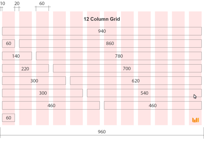 웹 그리드 시스템 (Grid System) - 960 Grid System : 네이버 블로그
