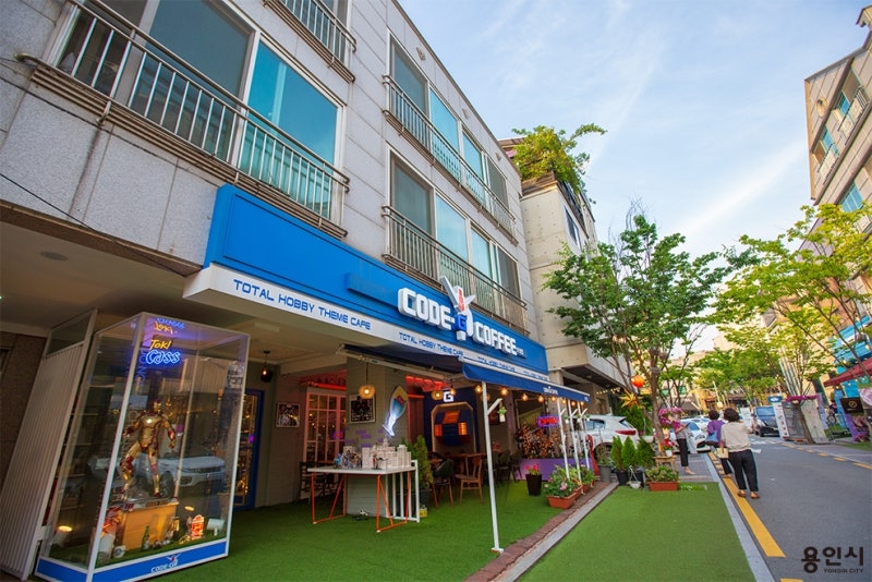 용인 가볼만한 곳 보정동 카페거리 이색적인 자전거 카페와 2018 용인 버스킨 네이버 블로그