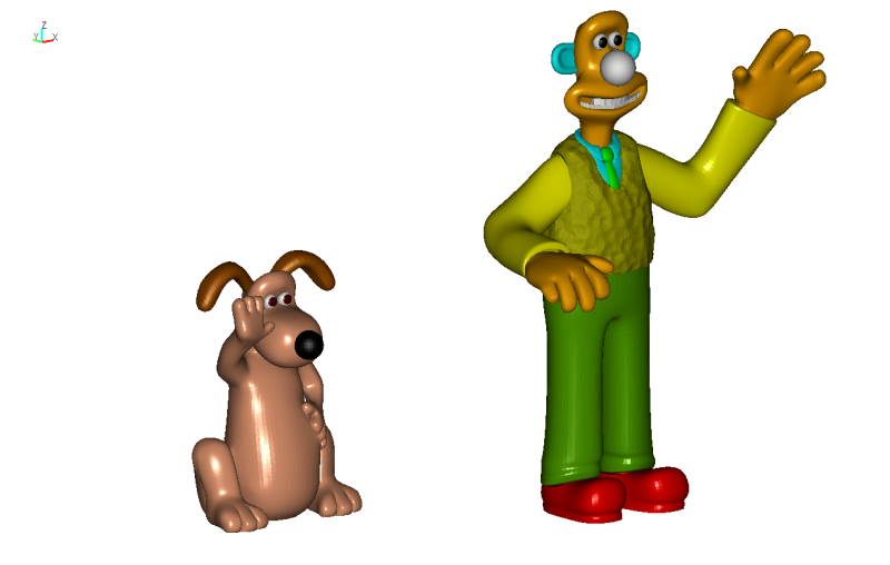 월리스와 그로밋, wallace and gromit STL : 네이버 블로그