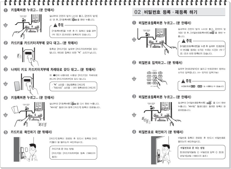 도어락사용설명서 게이트맨 Sr 천안아산 아파트현관문 도어락고장 비밀번호카드키등록 건전지교체 도어락핸들 카드키분실 카드키판매 고장