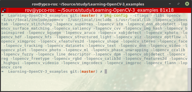 터미널에서 OpenCV C++ 소스 컴파일 : 네이버 블로그