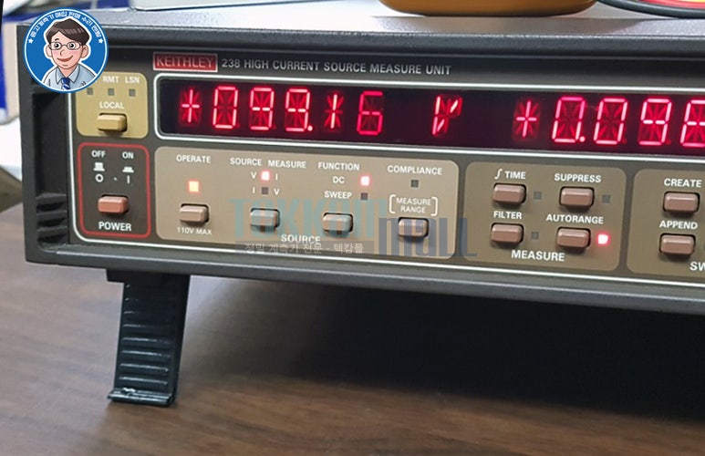 Keithley 238 / Source Measure Units / 고전류 소스 측정 유닛 / A급 중고 계측기 : 네이버 블로그
