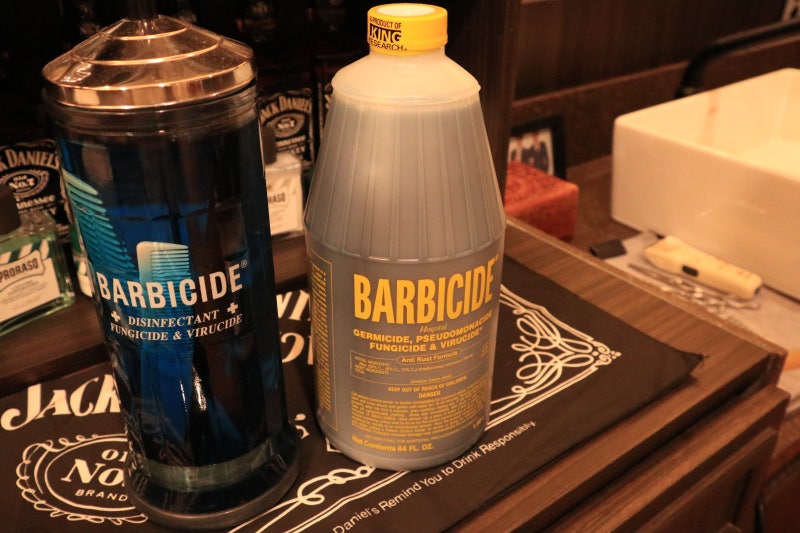 [초간단 리뷰] 바비사이드(BARBICIDE) 액체 소독기 : 네이버 블로그