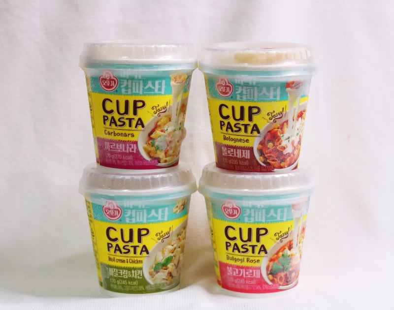 오뚜기 컵파스타 4종 후기 존맛! : 네이버 블로그