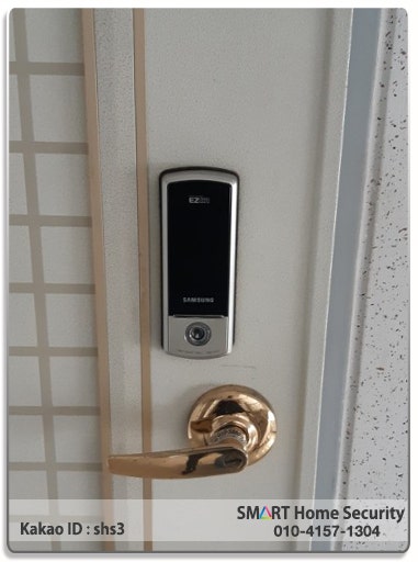 삼성푸시풀 2018 신모델/ 지문도어락SHP-DR900시공/ Wi-Fi일체형/삼성푸시풀도어락 설치/ : 네이버 블로그