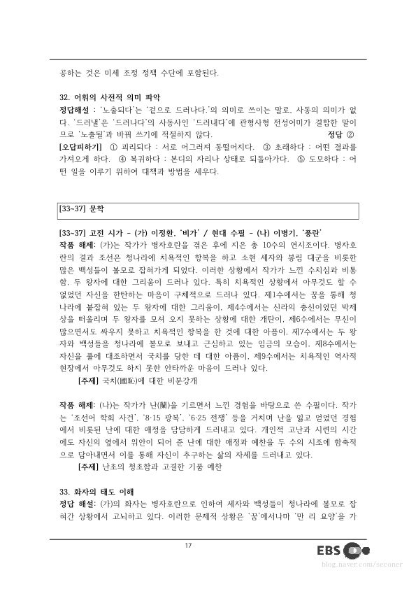 수능 평가원 비문학 경제 지문 기출문제 모음 22년~07년 네이버 블로그