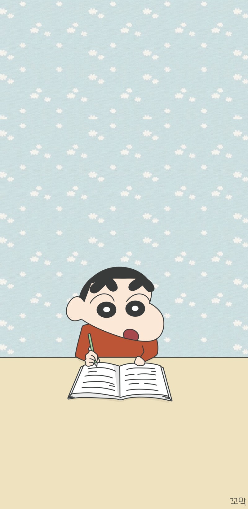 짱구 배경화면 네이버 블로그