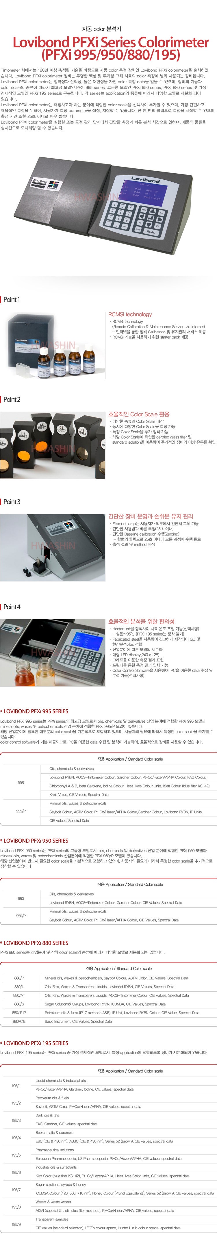 [Color분석기] PFXi Series Colorimeter(PFXi 995/950/880/195) : 네이버 블로그