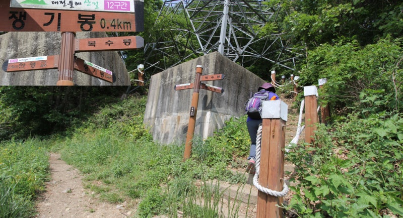 쟁기봉(194m), 효자봉(194m), 장안봉(177m), 해철이산(266m), 침산(267m), 만성산(266m) 대전광역시 ...
