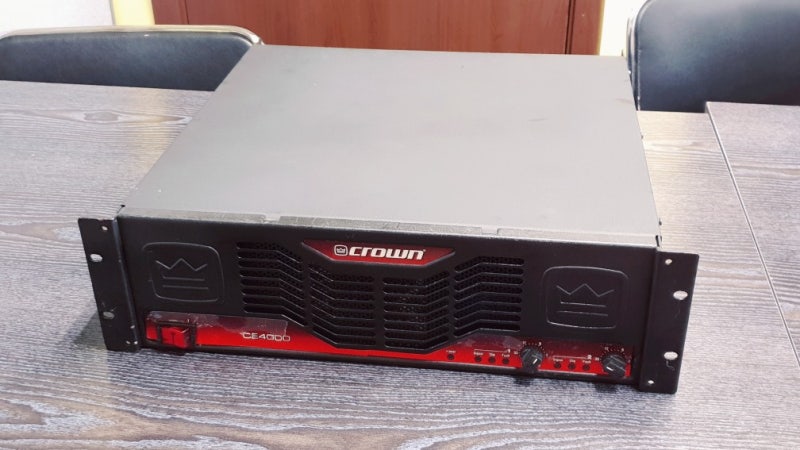 파워앰프중고 CROWN CE4000 크라운앰프 8옴 1.2kW [중고앰프매입] : 네이버 블로그