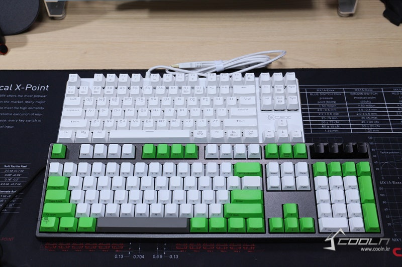 드디어 출시된 광축 텐키리스 키보드 COX CK200! 넓어진 책상, 컨트롤, 성공적! : 네이버 블로그