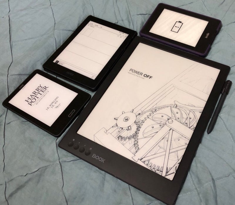 Onyx Boox Max2 / 전자 잉크기기 패널 밝기 비교 : 네이버 블로그