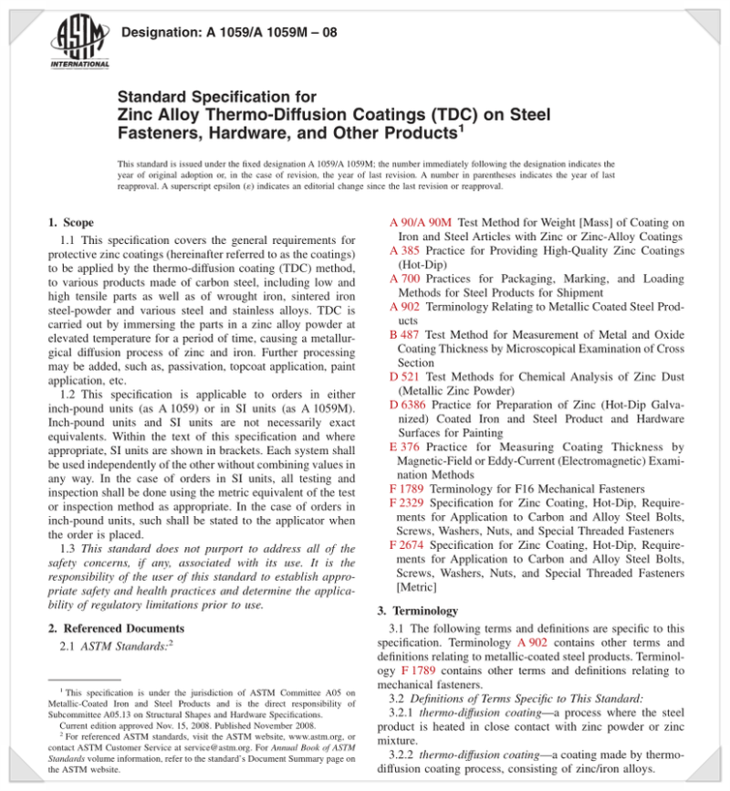 DTI washer(ASTM F959/959M)의 다크로 도금 : 네이버 블로그