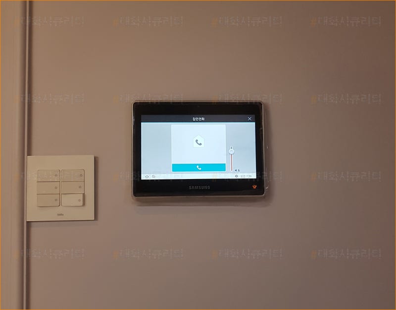 홈오토교체설치/용인 수지구 풍덕천동 진산마을삼성래미안7차 삼성구형홈오토 SHT-705S를 삼성 홈IoT월패드 SHP-HB700으로 교체했습니다. : 네이버 블로그