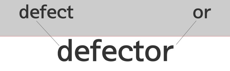 defect(1), defective, defect(2) defection, defector - 어원학습 : 네이버 블로그