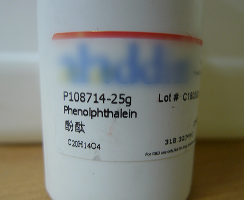 [페놀프탈레인] Phenolphthalein / CAS 77-09-8 : 네이버 블로그