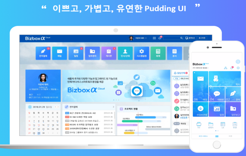 더존 그룹웨어전자결재 비즈박스 알파 클라우드bizbox Alpha Cloud 프로모션 안내 네이버 블로그