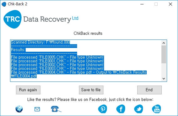 found.000, chk 파일 복구 프로그램 : Unchk, FileCHK, chk-Back : 네이버 블로그