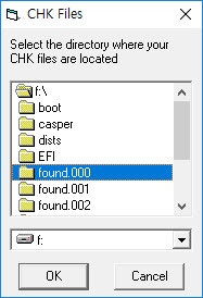 found.000, chk 파일 복구 프로그램 : Unchk, FileCHK, chk-Back : 네이버 블로그