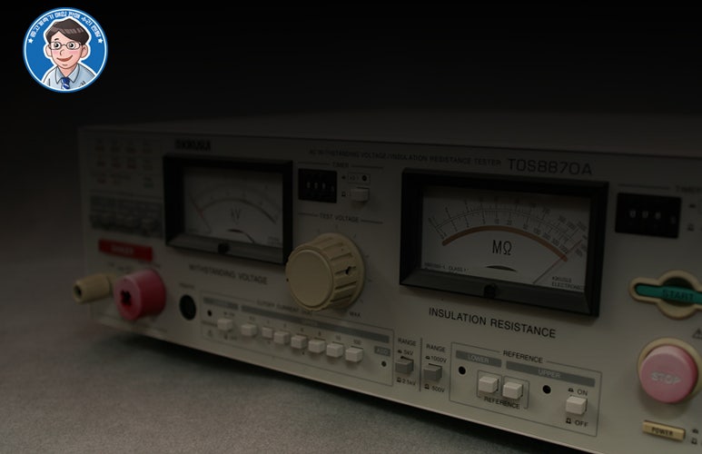 중고계측기 / KIKUSUI(기쿠수이) TOS8870A / 절연 저항 시험기 / Insulation Resistance ...