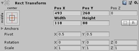 [유니티] UI 구성 - Rect Tranform 컴포넌트 : 네이버 블로그