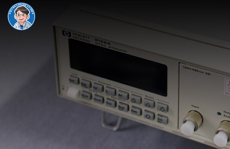 HP 8156A / 휴렛팩커드 / 광 감쇠기 / Optical Attenuator / 0.001dB 분해능ㆍ60dB 감쇠 ...