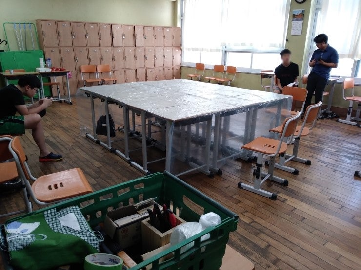 부산 금정중학교 목공체험 1 2일차 파일꽂이 커피보관함 만들기 네이버 블로그