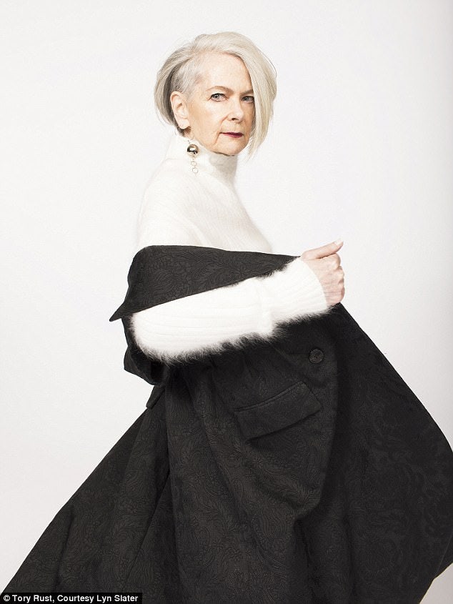 린 슬레이터 Lyn Slater 65세 백발의 패셔니스타 / 뉴욕 할머니 인스타그램 스타 : 네이버 블로그