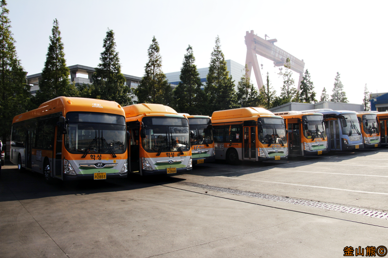 학성버스 106번 현대 블루시티 저상형 CNG 하이브리드 신차운행개시! : 네이버 블로그