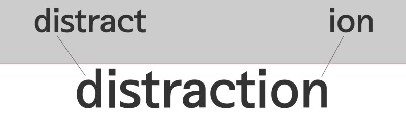 distract, distraction, distracting - 어원, 어원학습, 단어 외우기 : 네이버 블로그