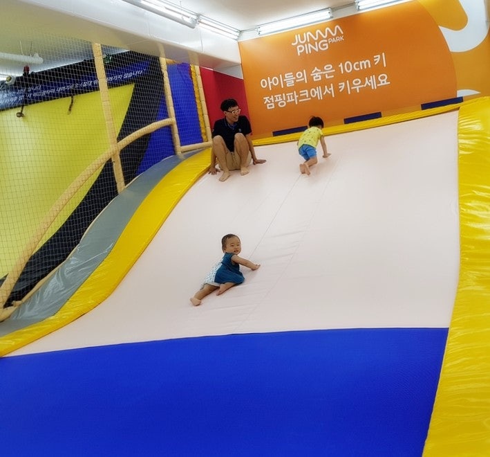 인천 키즈카페 광활하고 쾌적한 점핑파크 계양점 네이버 블로그