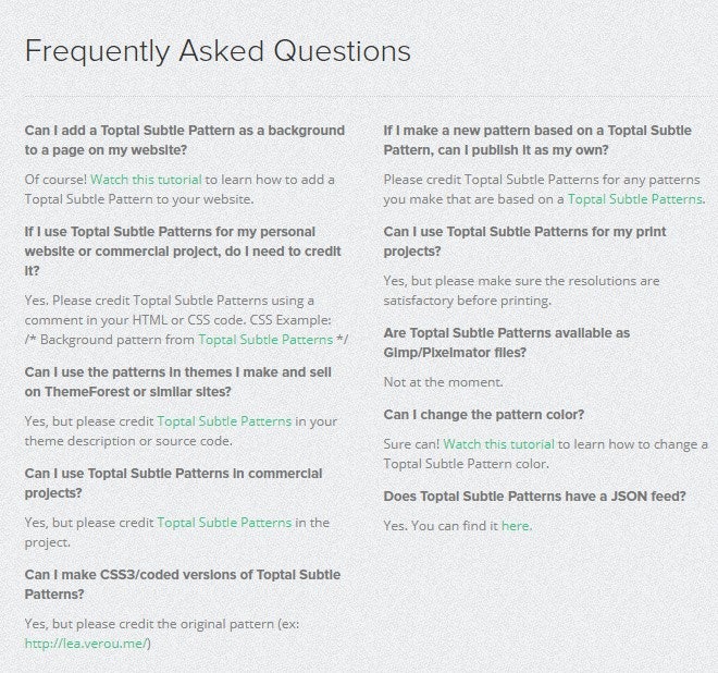 [Design] Toptal Subtle Patterns; 무료 패턴 제공 사이트 : 네이버 블로그