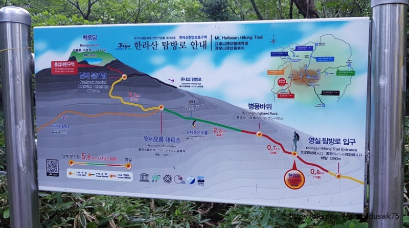 제주도 한라산 등반 아이가 갈만한 쉬운 코스 영실 어리목 네이버 블로그