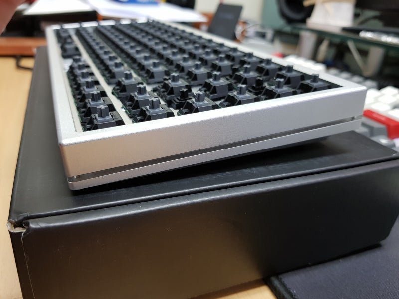 커스텀 키보드 75배열 KBDfans KBD75 + SA 라임 리뷰 : 네이버 블로그