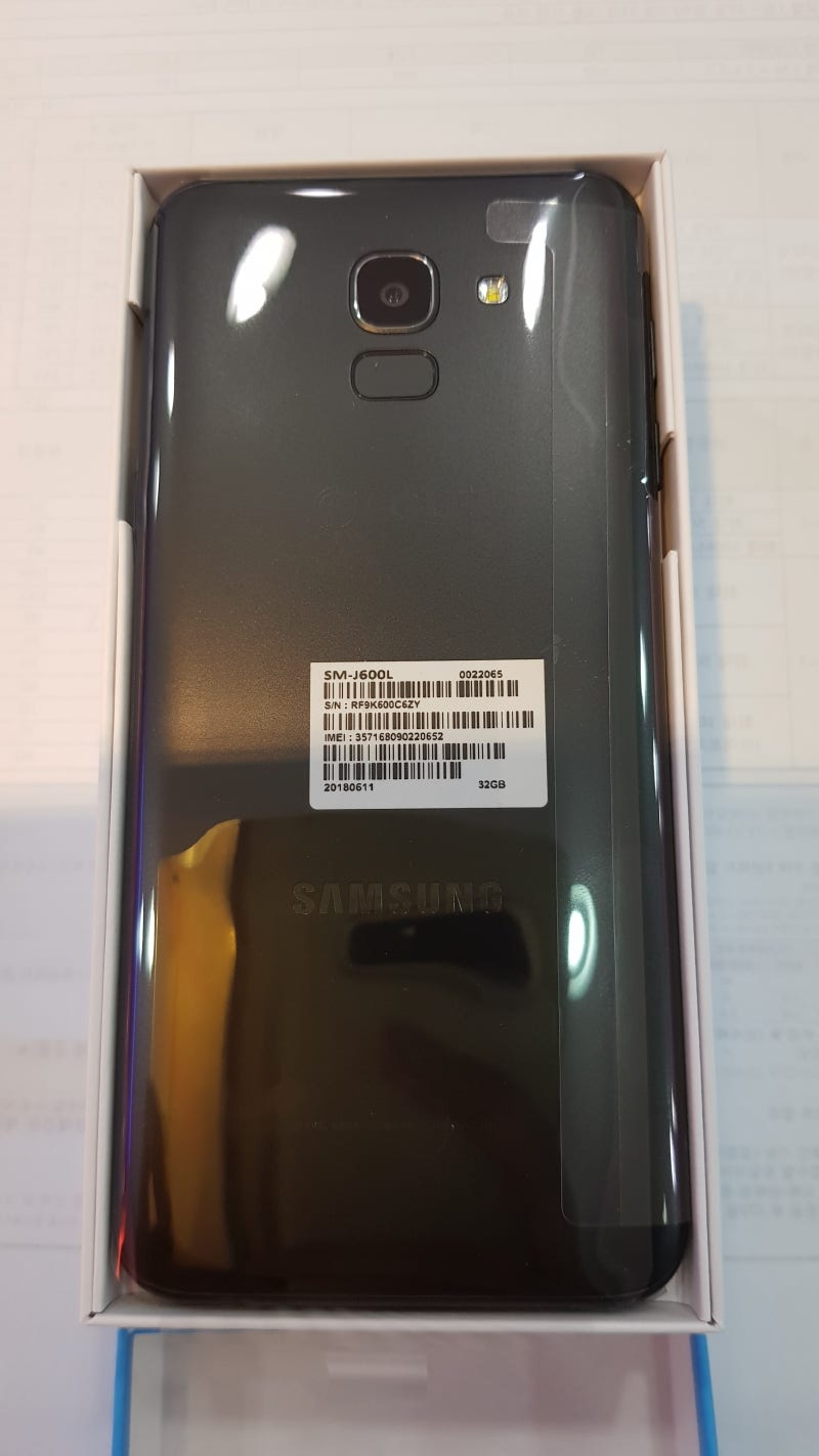 SM-J600 / J600 / 삼성 갤럭시 J6 스펙 및 개봉기 : 네이버 블로그