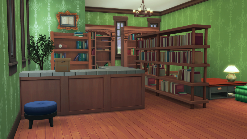 스타듀밸리 박물관 & 도서관 Stardew Valley Museum & Library | 심즈4 건축 수피아 하우스 : 네이버 블로그