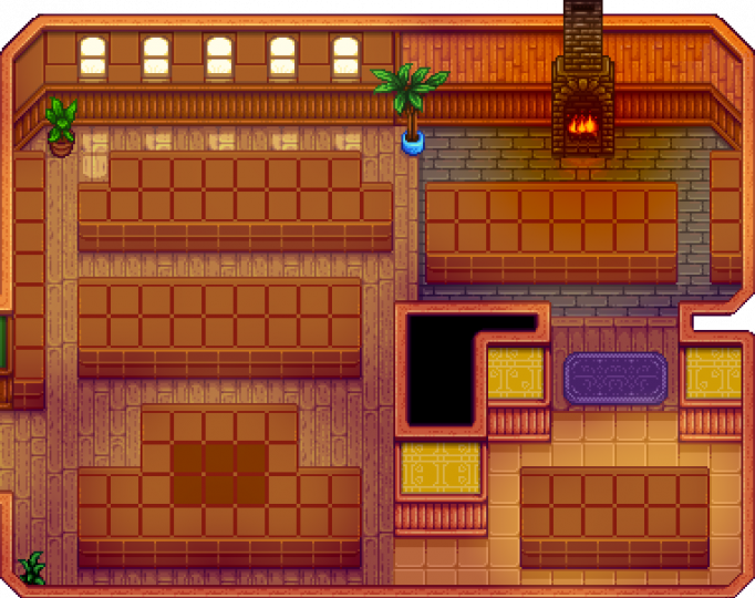 스타듀밸리 박물관 & 도서관 Stardew Valley Museum & Library | 심즈4 건축 수피아 하우스 : 네이버 블로그