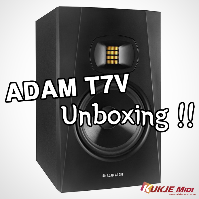 [국제미디 리뷰] ADAM 7인치 모니터스피커 T7V 언박싱 : 네이버 블로그