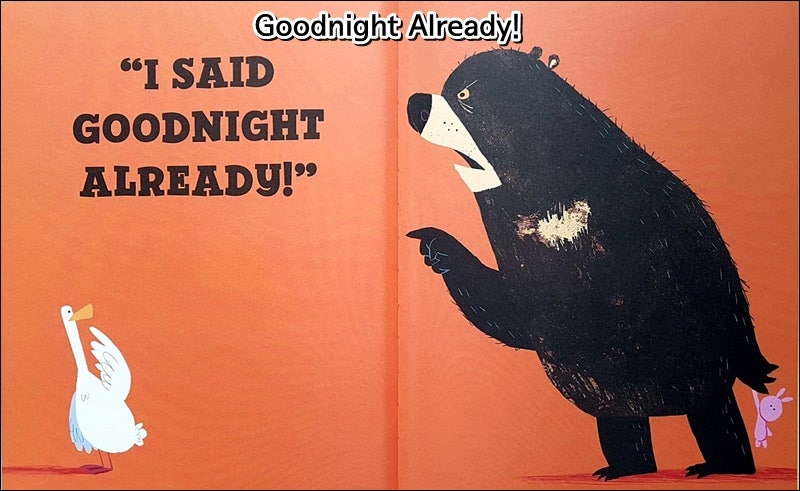 [도서] Goodnight Already! + 회화용 영어독후활동지 6종 : 네이버 블로그