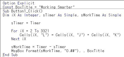 [VBA] #24. Application.Calculation : 네이버 블로그