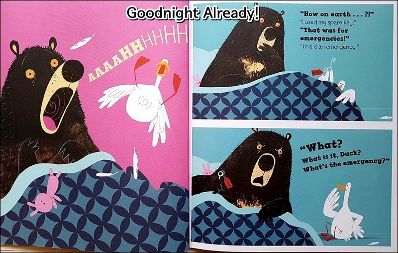 [도서] Goodnight Already! + 회화용 영어독후활동지 6종 : 네이버 블로그