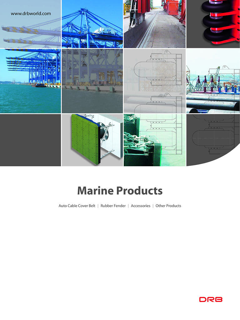 [건설자재정보] DRB동일, Marine Products, TTV Fender, Auto Cable Cover Belt, DHR ...