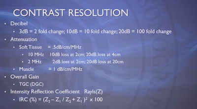 Image resolution: A review of basic ultrasound physics : 네이버 블로그