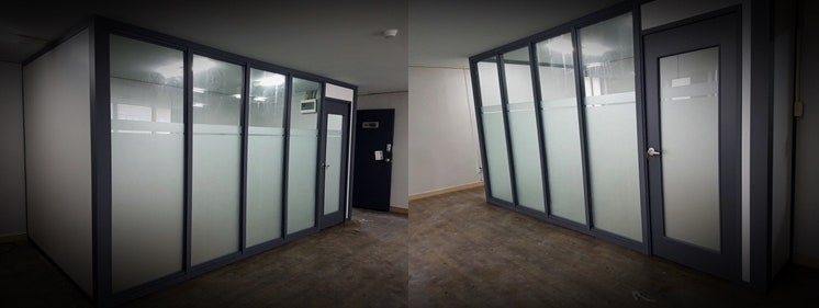 노원구 상계동 실내 인테리어 칸막이 공사 유리 칸막이 시공 사무실 칸막이 네이버 블로그