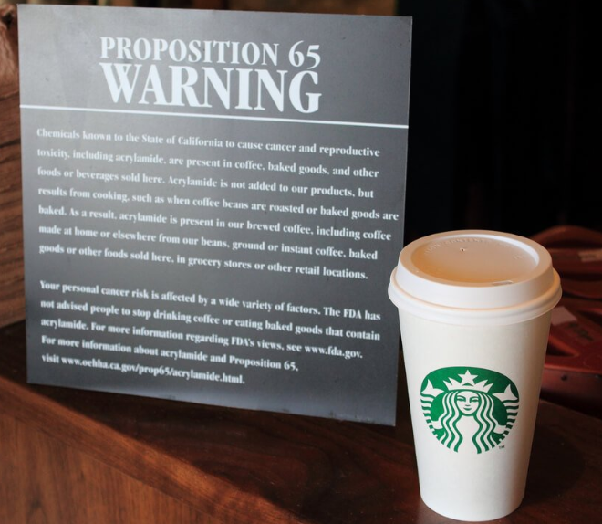 Proposition 65 알아보기 : 네이버 블로그