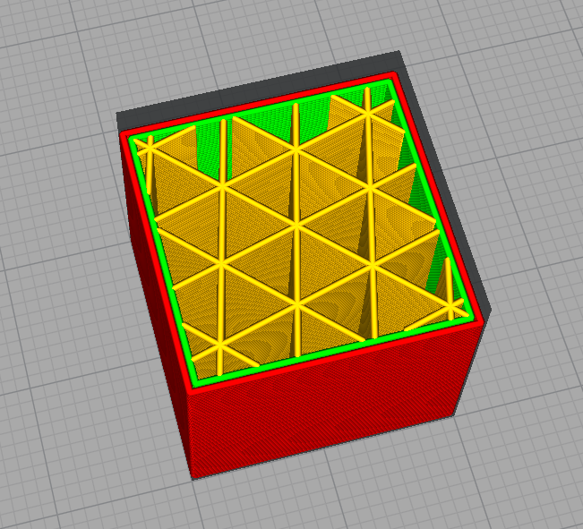 3D프린터 슬라이싱 프로그램 큐라 (Cura 3.4.1) 설정값 설명 - Infill : 네이버 블로그