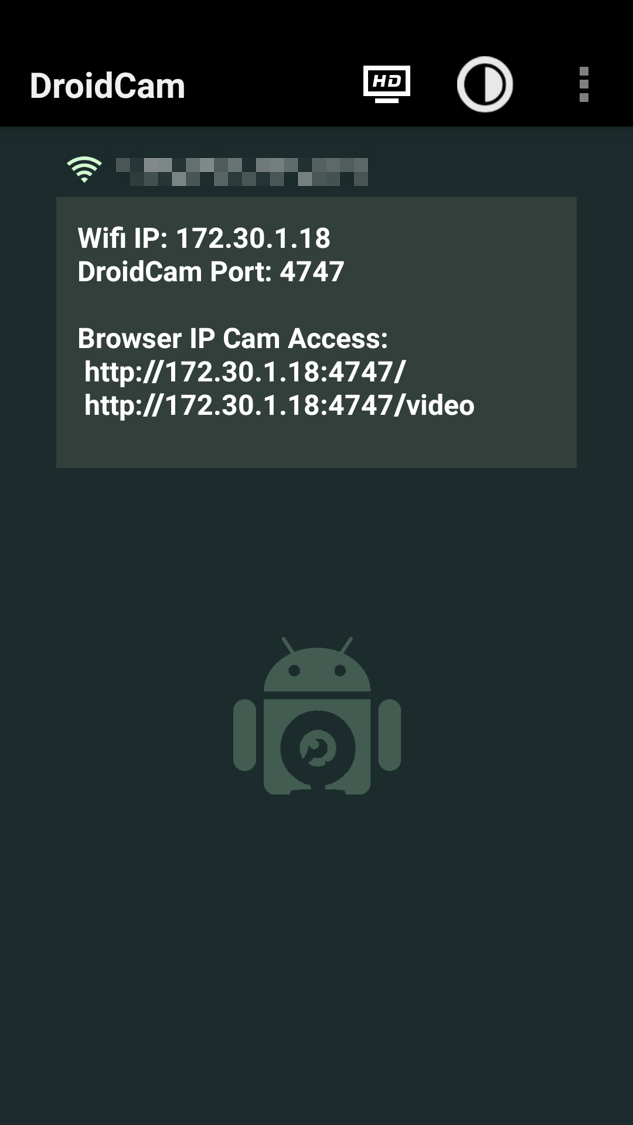 안드로이드 스마트폰을 웹캠으로 사용하기 - DroidCam : 네이버 블로그