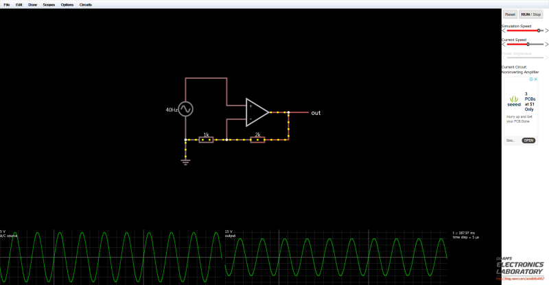 간단한 회로 시뮬레이션 사이트 - Falstad Circuit Simulator : 네이버 블로그